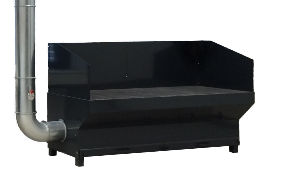 Extraction tables for grinding & welding from VALCO