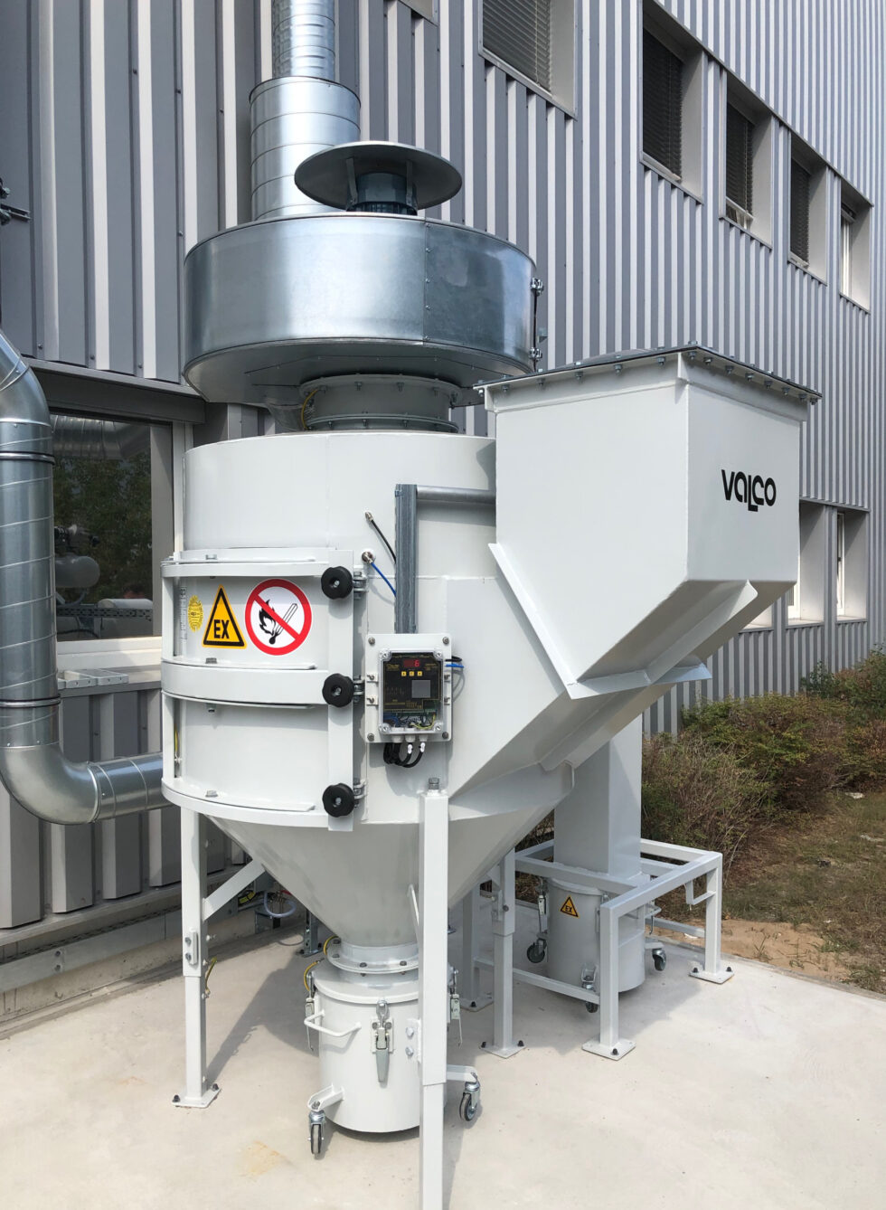 Cartridge filter from VALCO | Extraction of dust & smoke