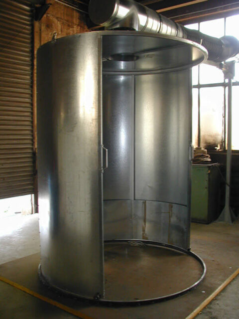 Industrie Absaughauben für Staub und Rauch von VALCO