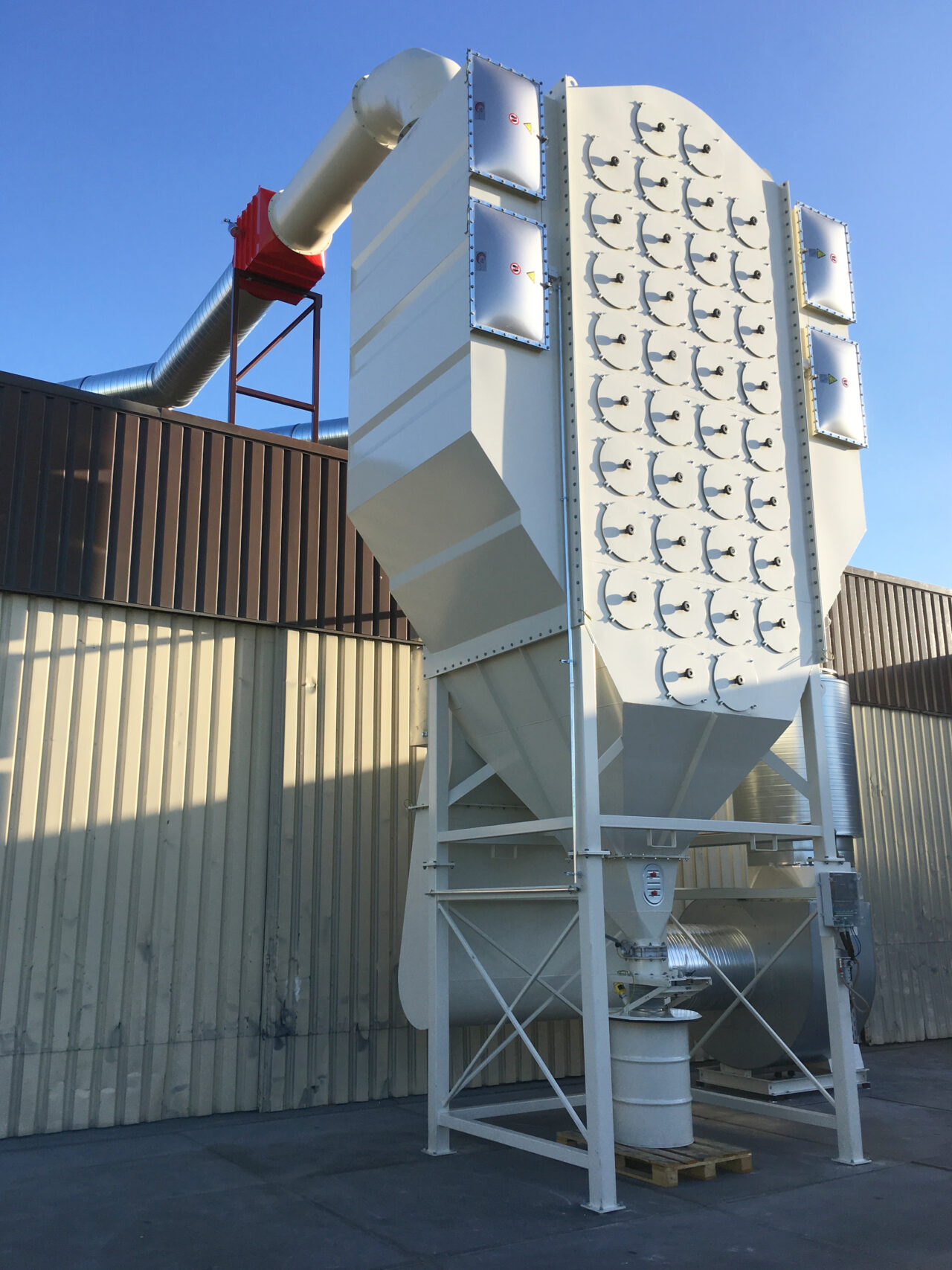 Cartridge filter from VALCO | Extraction of dust & smoke